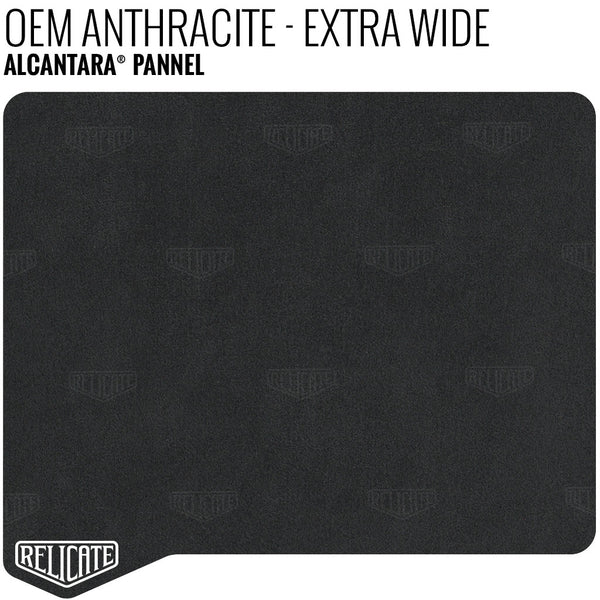 Alcantara Pannel - Extra Wide Anthracite - Relicate