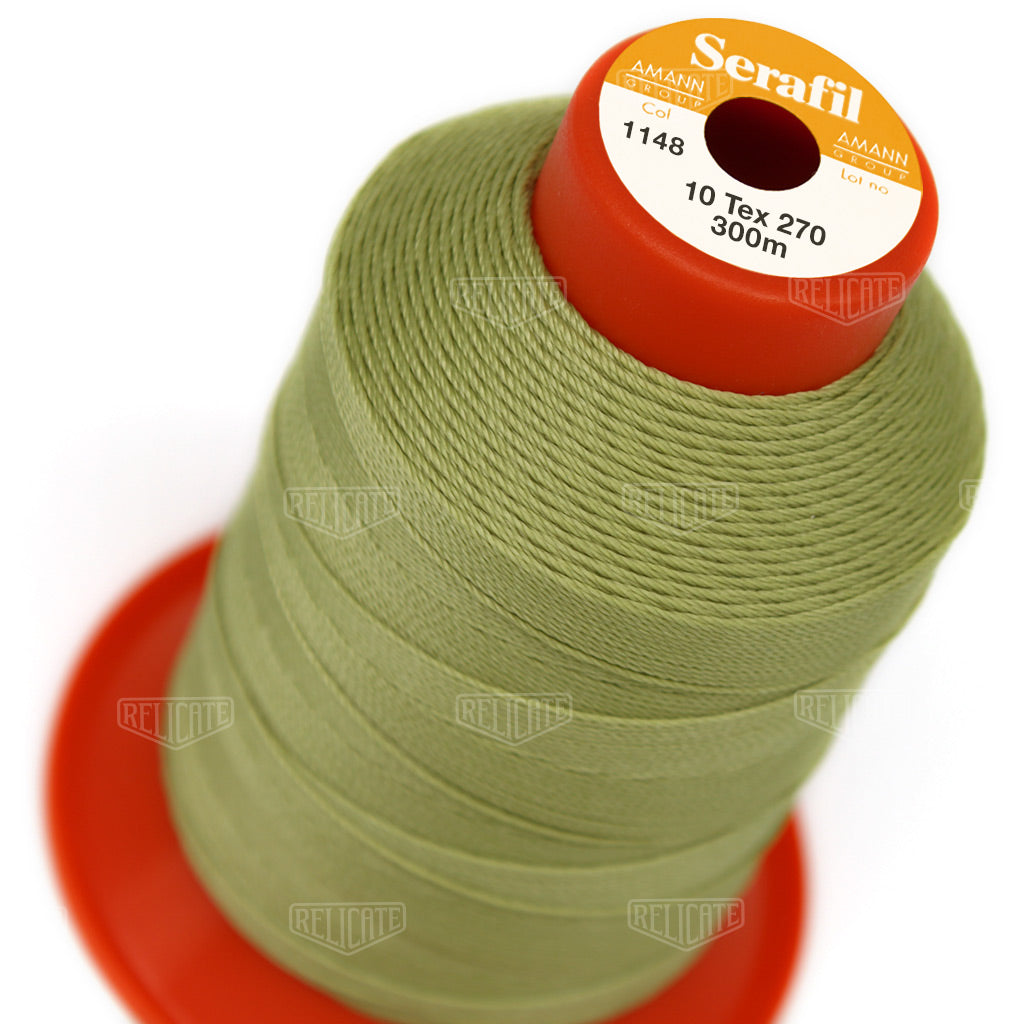 Yellows/Greens Serafil Thread 10 (TEX 270) - Relicate