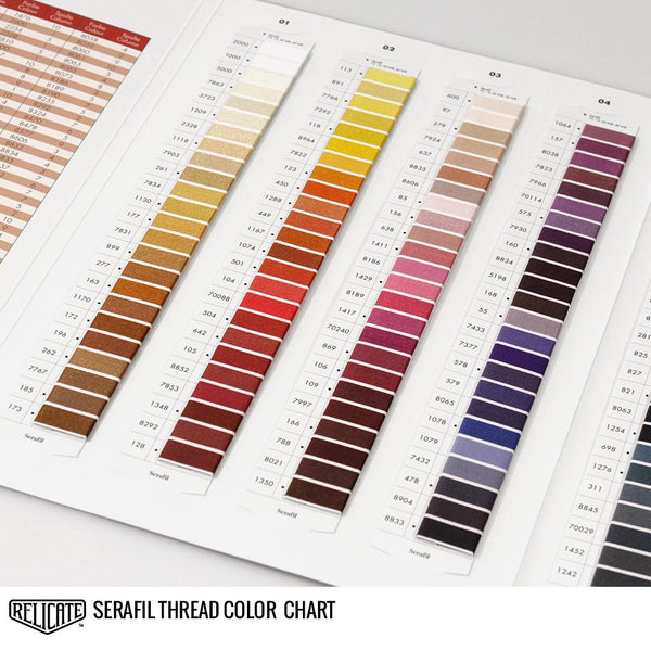Amann Serafil Thread Color Chart - Relicate